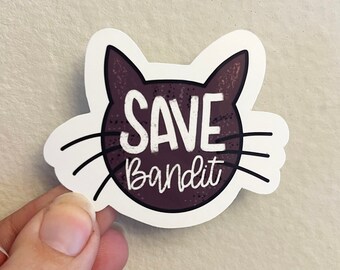 Bandit Sticker - Etsy