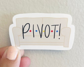 Friends Couch Sticker - Etsy