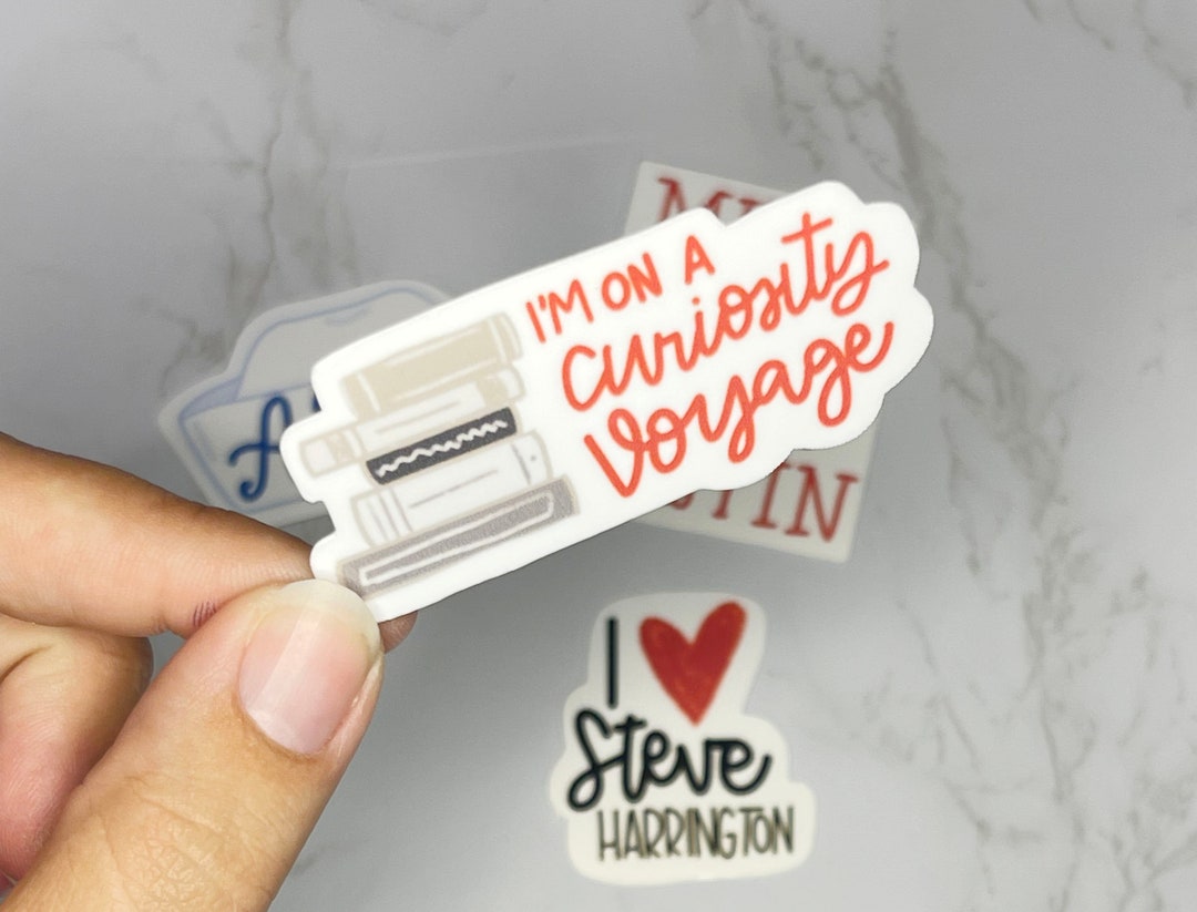 Curiosity Voyage Sticker, Stranger Things TV Show Stickers, Gift - Etsy