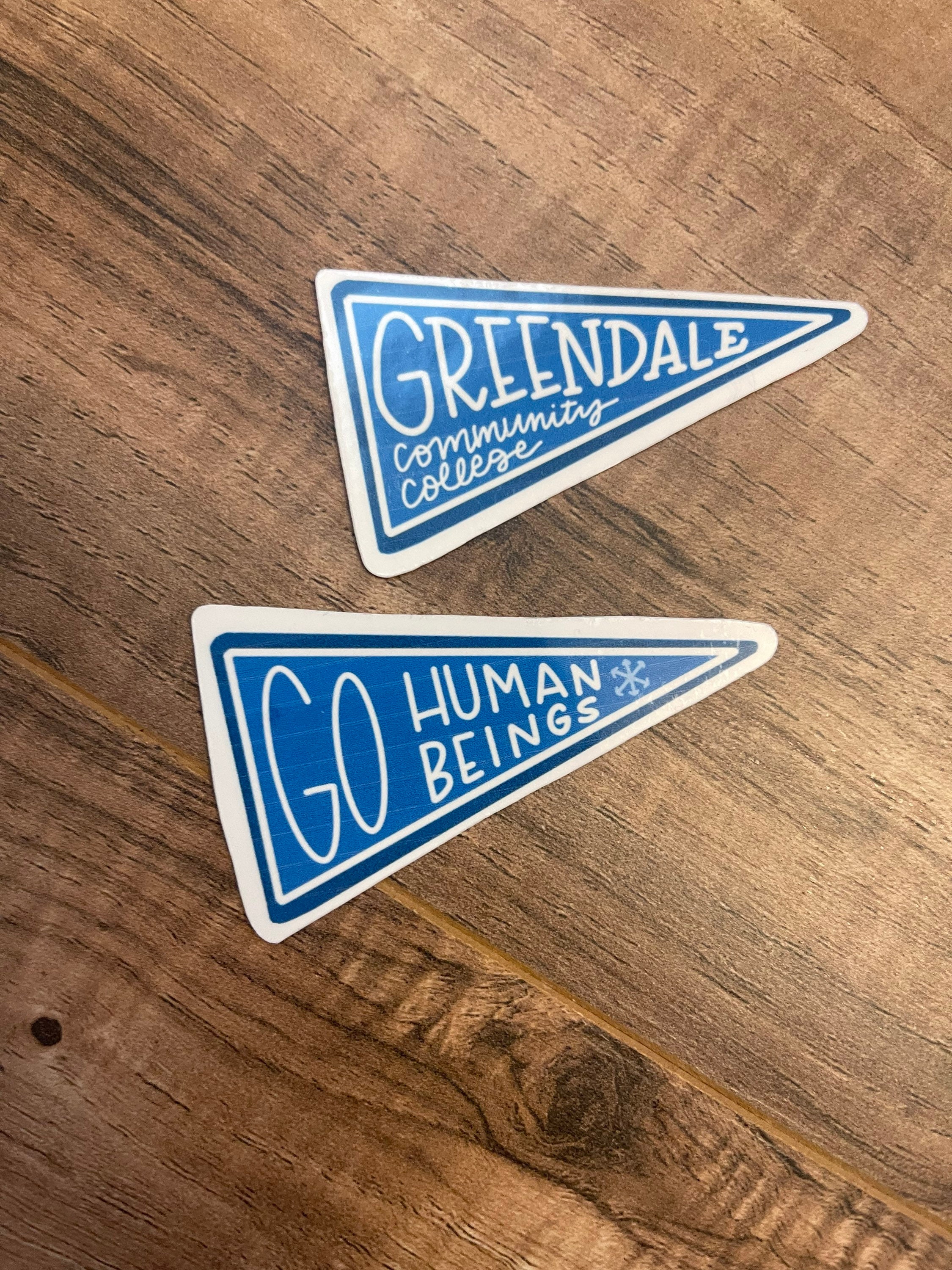 Greendale Community College Pennant Stickers - Community TV Show Set - Etsy