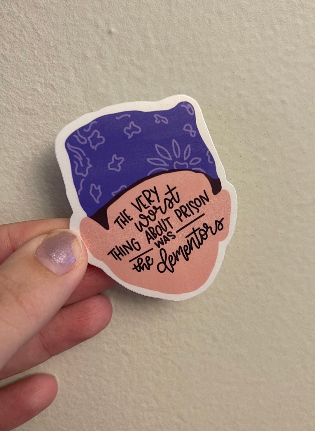 Prison Mike Sticker: the Office TV Show, High-gloss Vinyl - Etsy