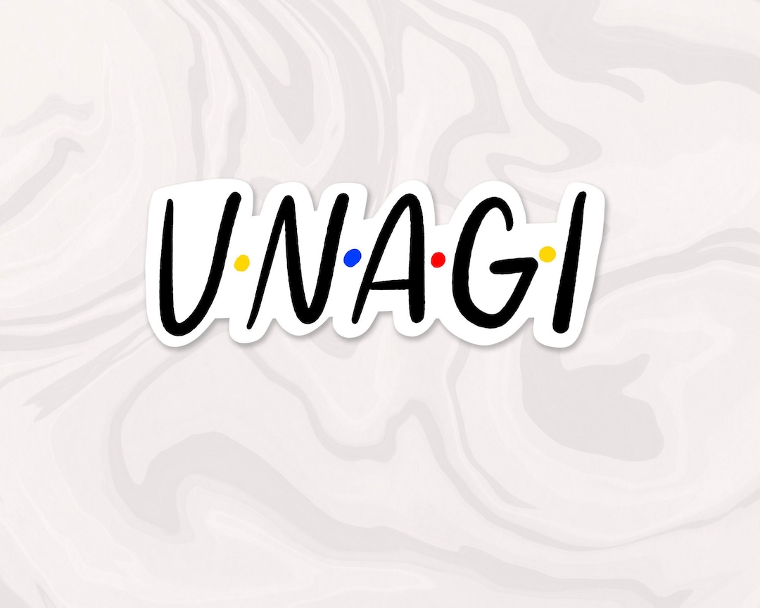 Unagi Sticker, Friends TV Show Sticker, Ross Geller Sticker, Gift - Etsy