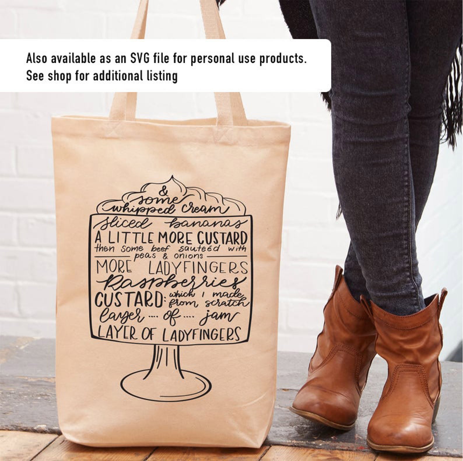 FRIENDS Traditional English Trifle Recipe Rachel Green - Etsy