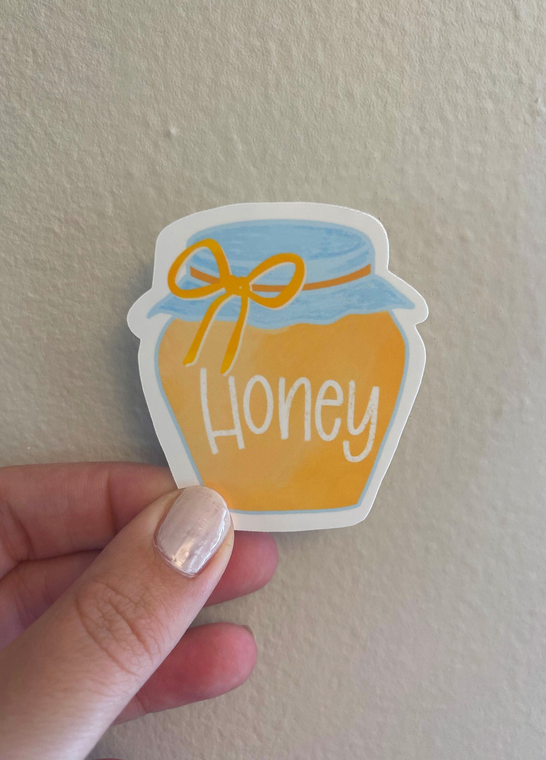 Honey Pot Vinyl Sticker, Gift - Etsy