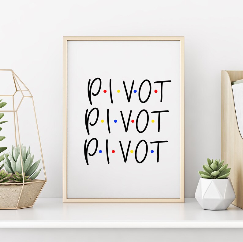 Pivot SVG Friends Pivot SVG Friends TV Show Eps Svg Png - Etsy