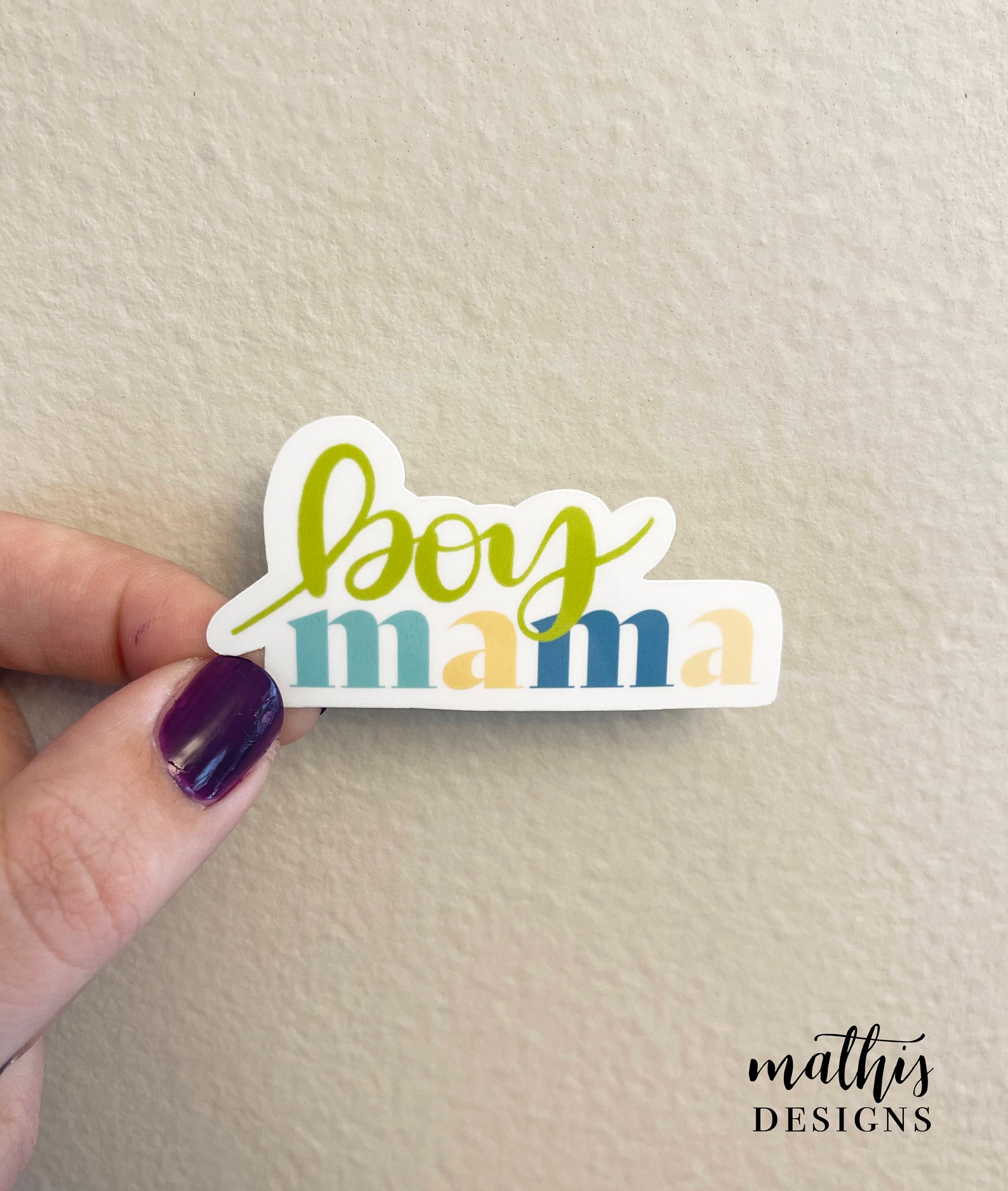 Boy Mama Sticker, Boy Mom Decal, Gift - Etsy