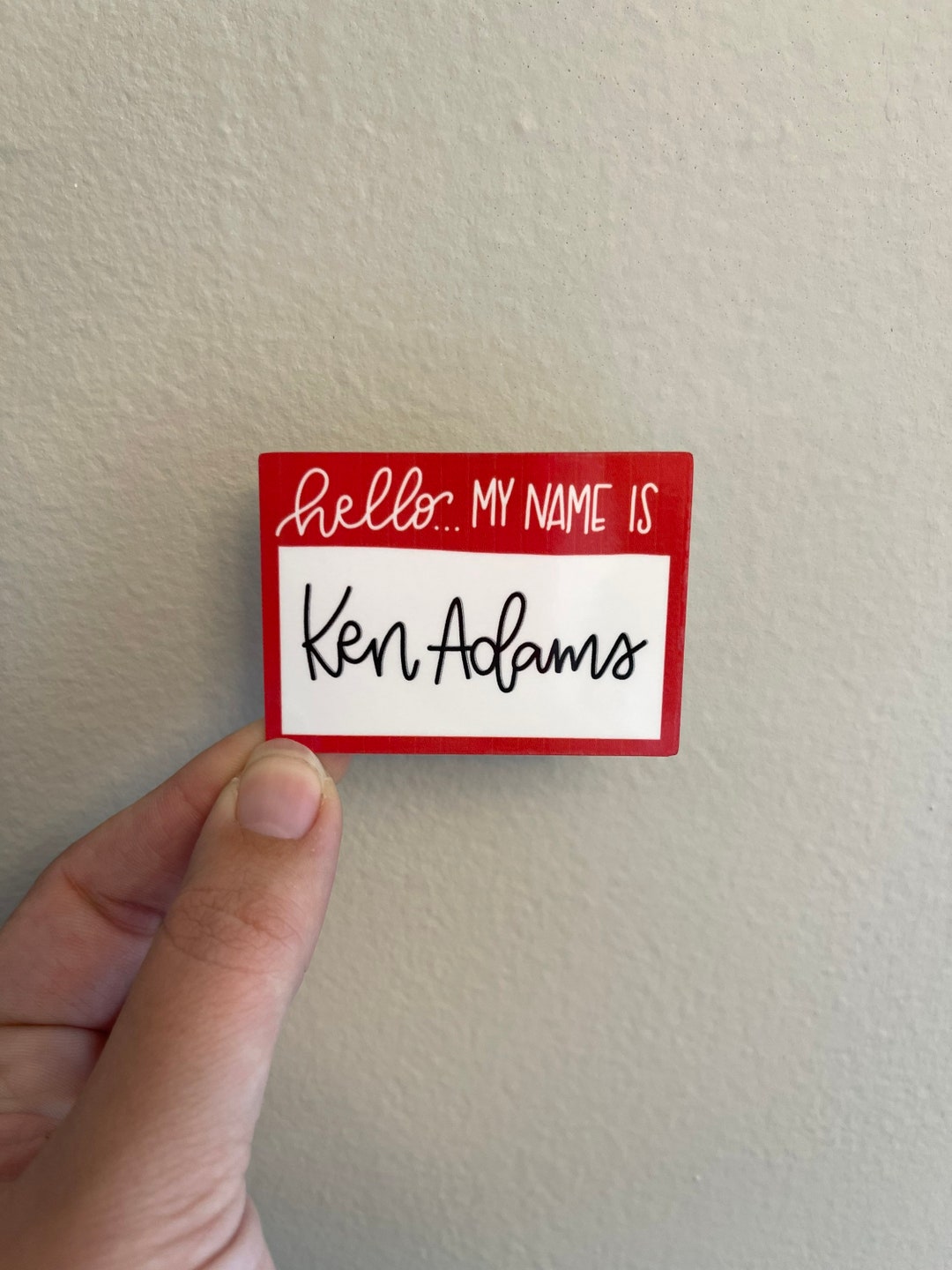 Ken Adams Friends TV Show Sticker - Etsy