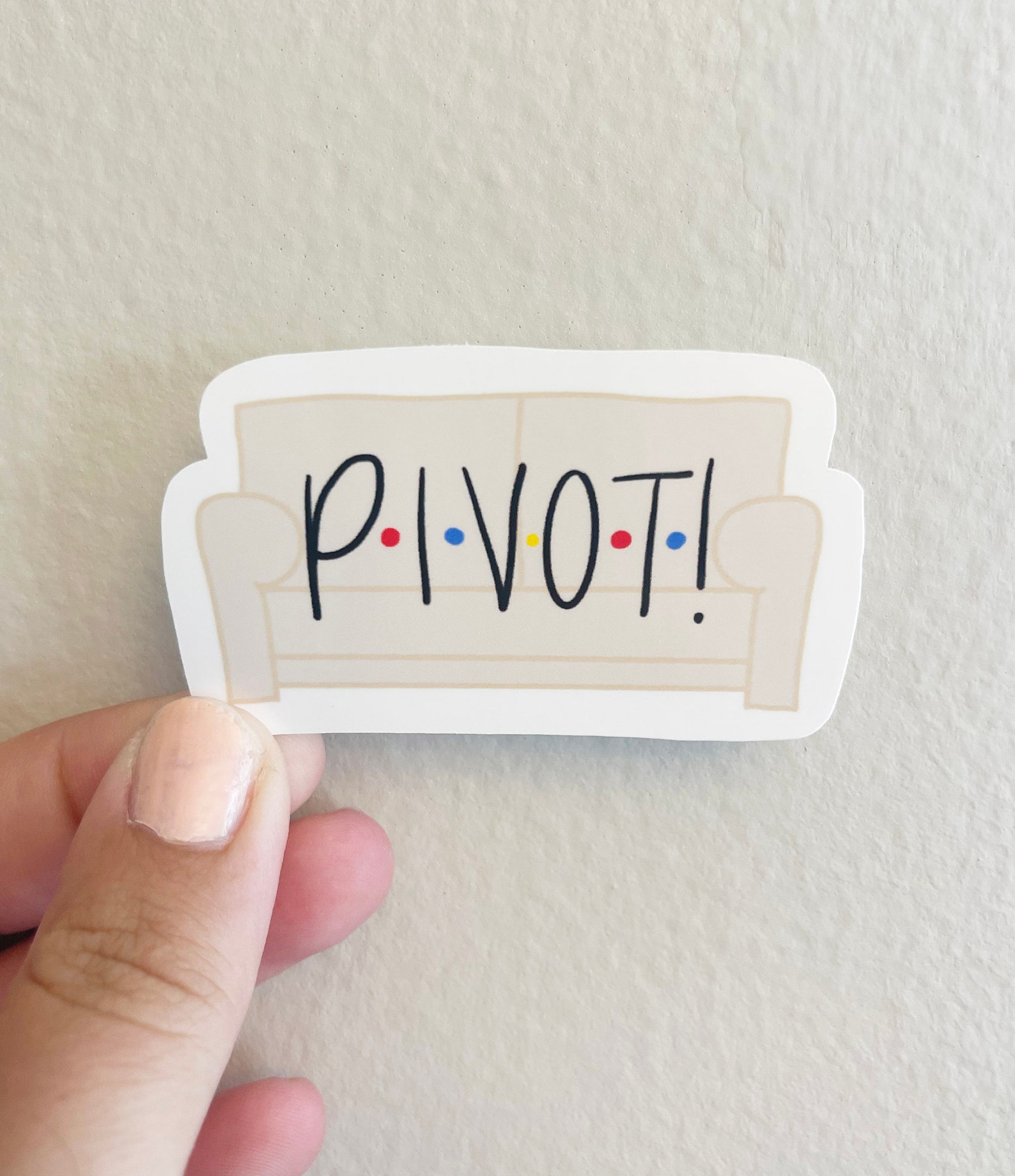 Friends TV Show Sticker Pack of 8 - Etsy