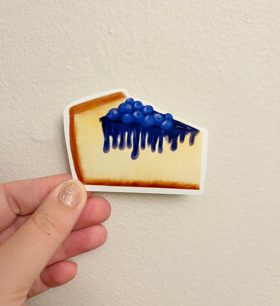 Cheesecake Vinyl Sticker, Gift - Etsy