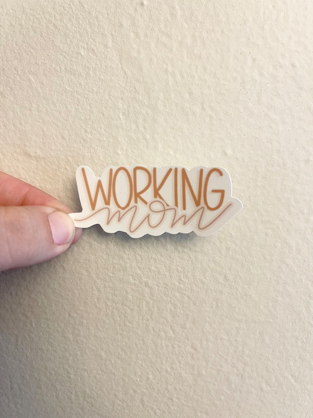 Working Mom Sticker: Waterproof Vinyl Decal - Etsy