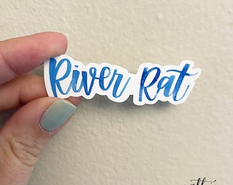 River Rat Decal - Etsy