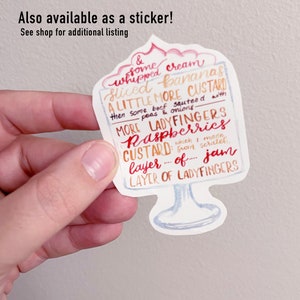 FRIENDS Traditional English Trifle Recipe Rachel Green Friends TV Show ...