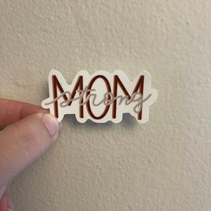 Neutral Colored Mom Stickers, Motherhood Stickers, Mom Gifts, Mother’s ...