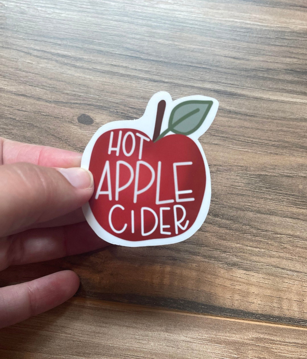 Apple Cider Sticker - Etsy