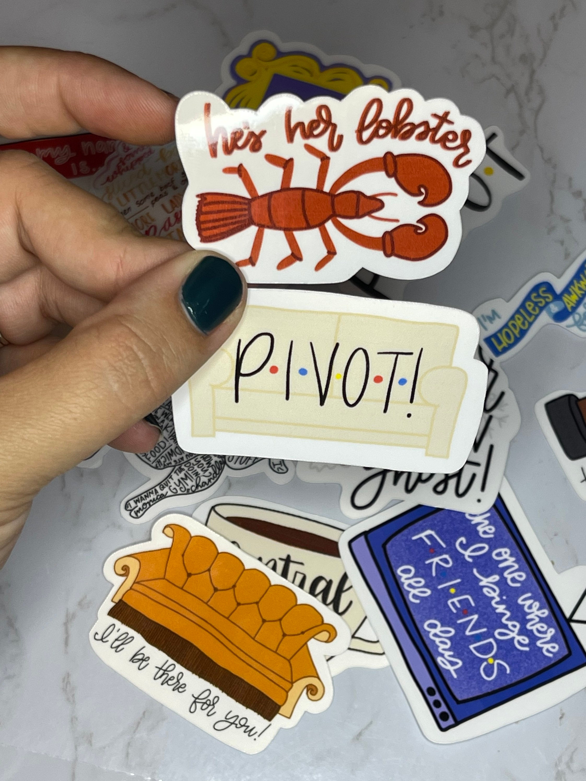 Friends TV Show Sticker Mega Bundle, Gift - Etsy