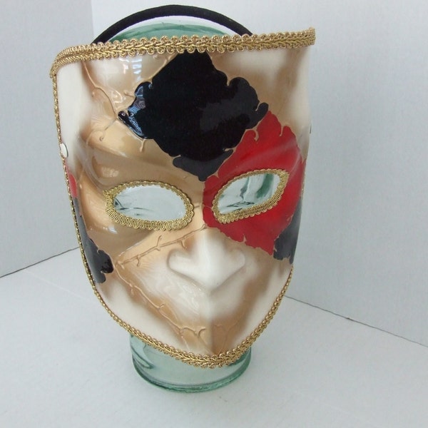 Harlequin Mask - Etsy
