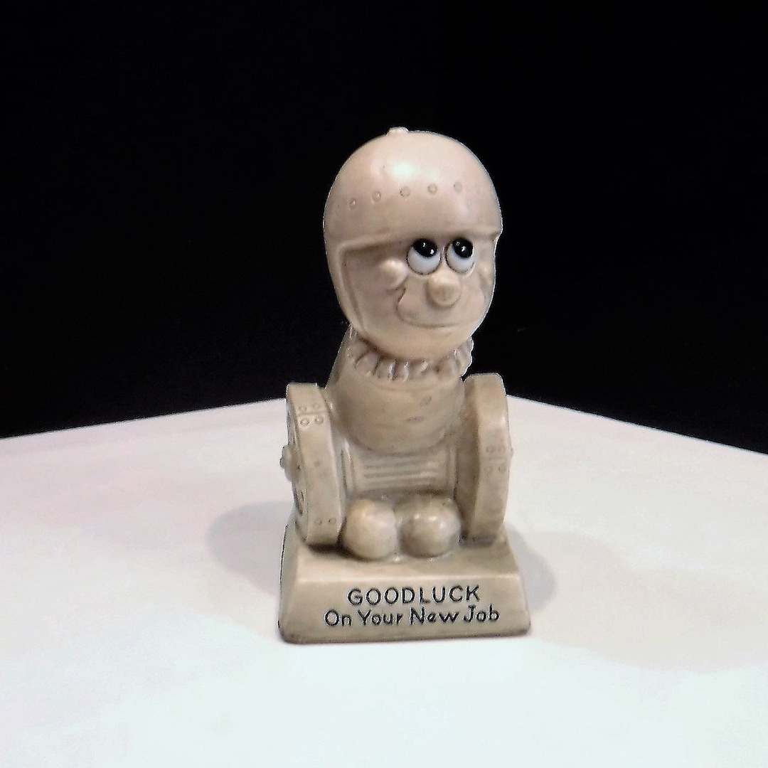 Good Luck Statue, Viel Glück bei Ihrem neuen Job Statue, W R Berries Co ...