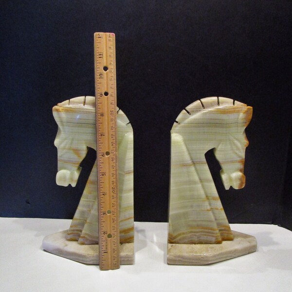 Marble Bookends - Etsy