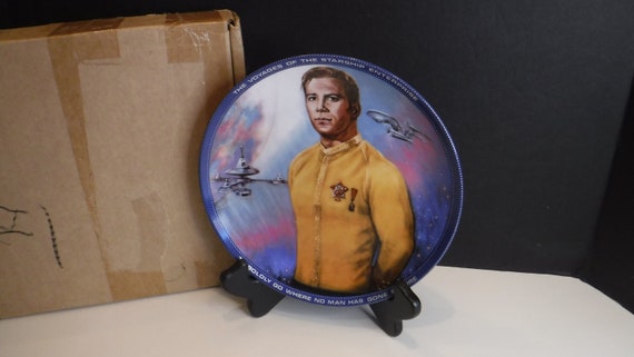 Star Trek Captain Kirk Plate Star Trek Captain Kirk Commander | Etsy