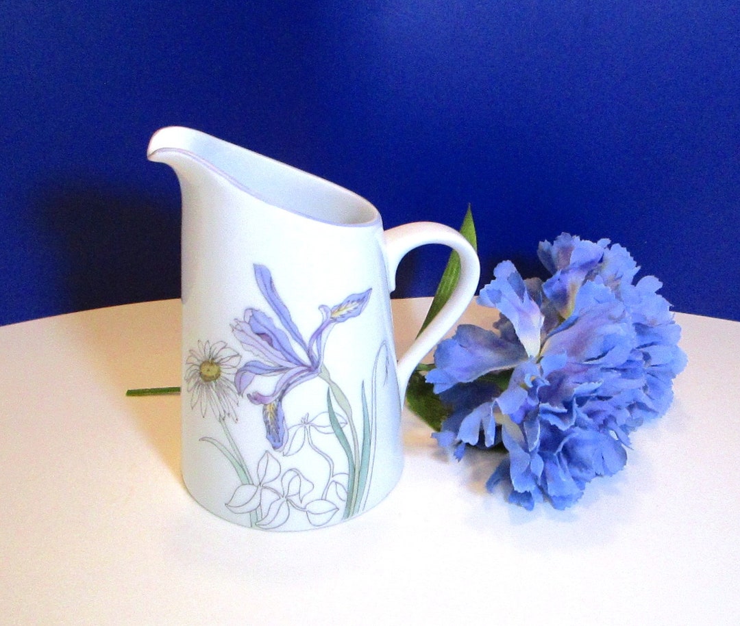 Block Spal Creamer Iris & Daisey's Watercolors Creamer, Block Spal Hillside Creamer, Small ...