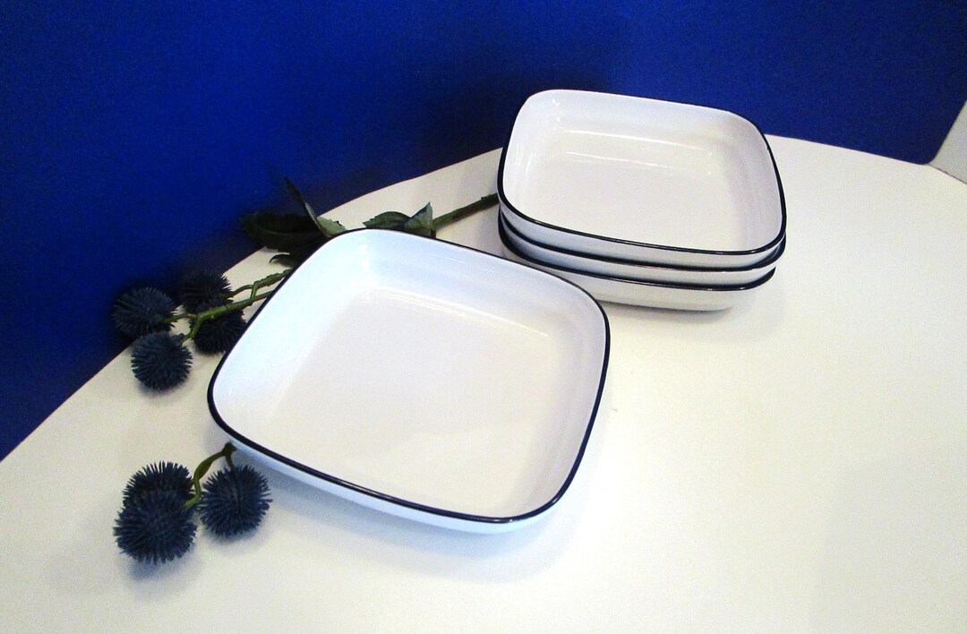 4 Pfaltzgraff American Airlines Snack Plates, American Airline 1st ...