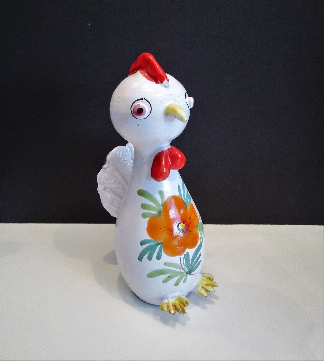 European Bank Chicken, Rooster Ceramic Bank, Cute European Bird Bank ...