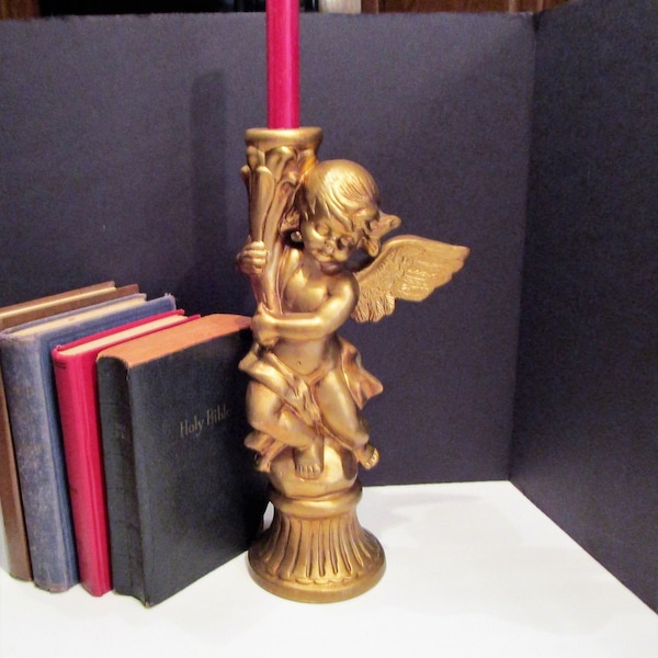 Cherub Candle Holder - Etsy