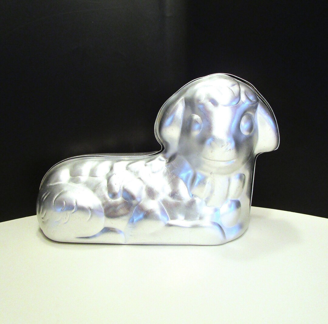 Vintage Lamb Chocolate Mold, Aluminum Lamb Mold, Chocolate Mold ...