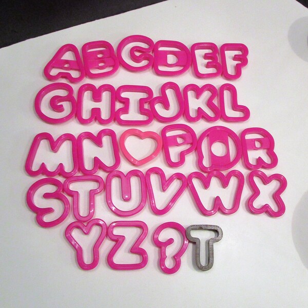 Abc Cookie Cutter - Etsy