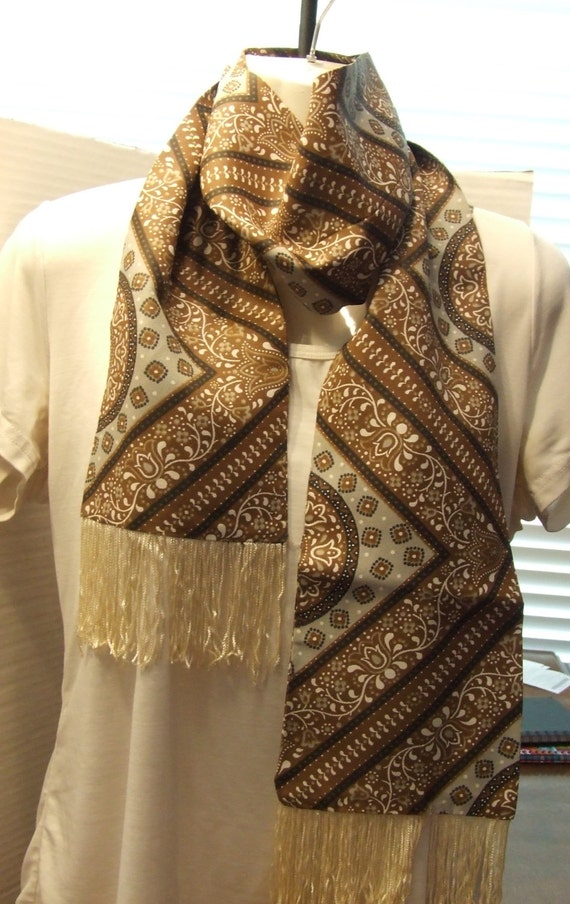 vintage hair scarf - Gem