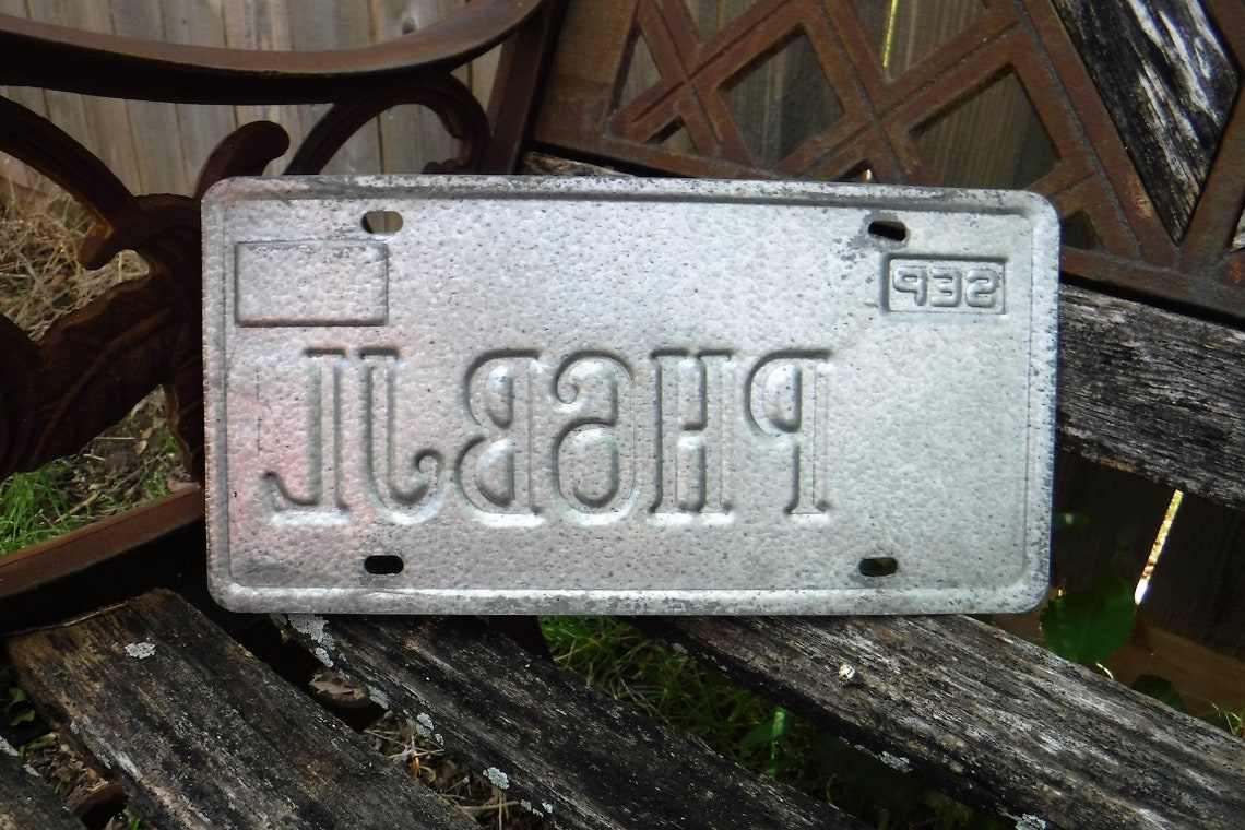 Unique Texas Purple Heart License Plate Texas License Plate | Etsy