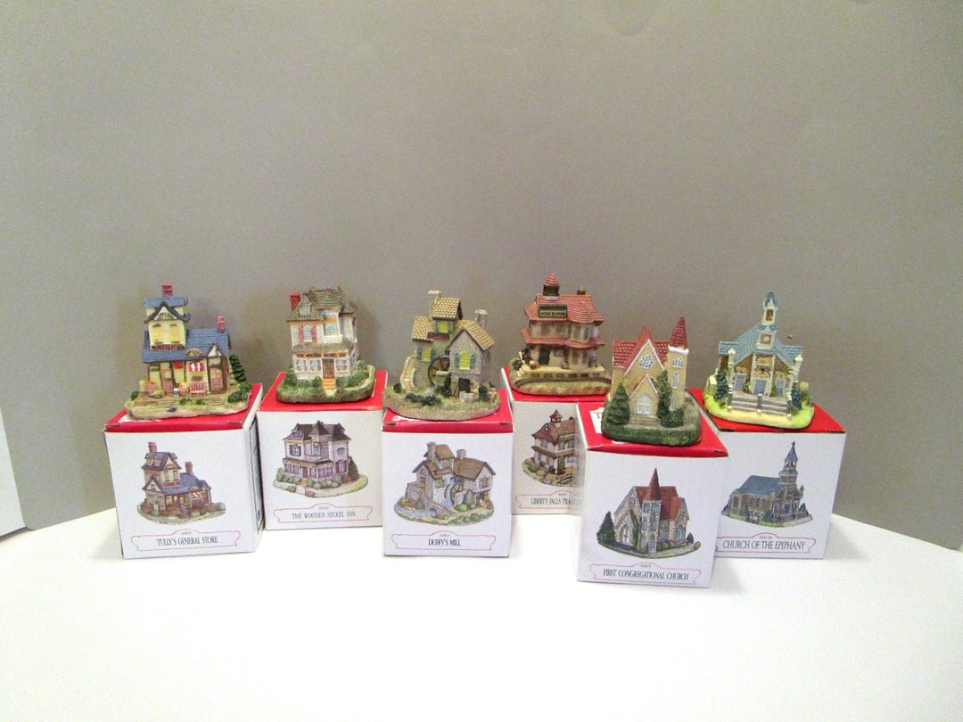 Liberty Falls Miniature Houses: Americana Collectible Buildings - Etsy