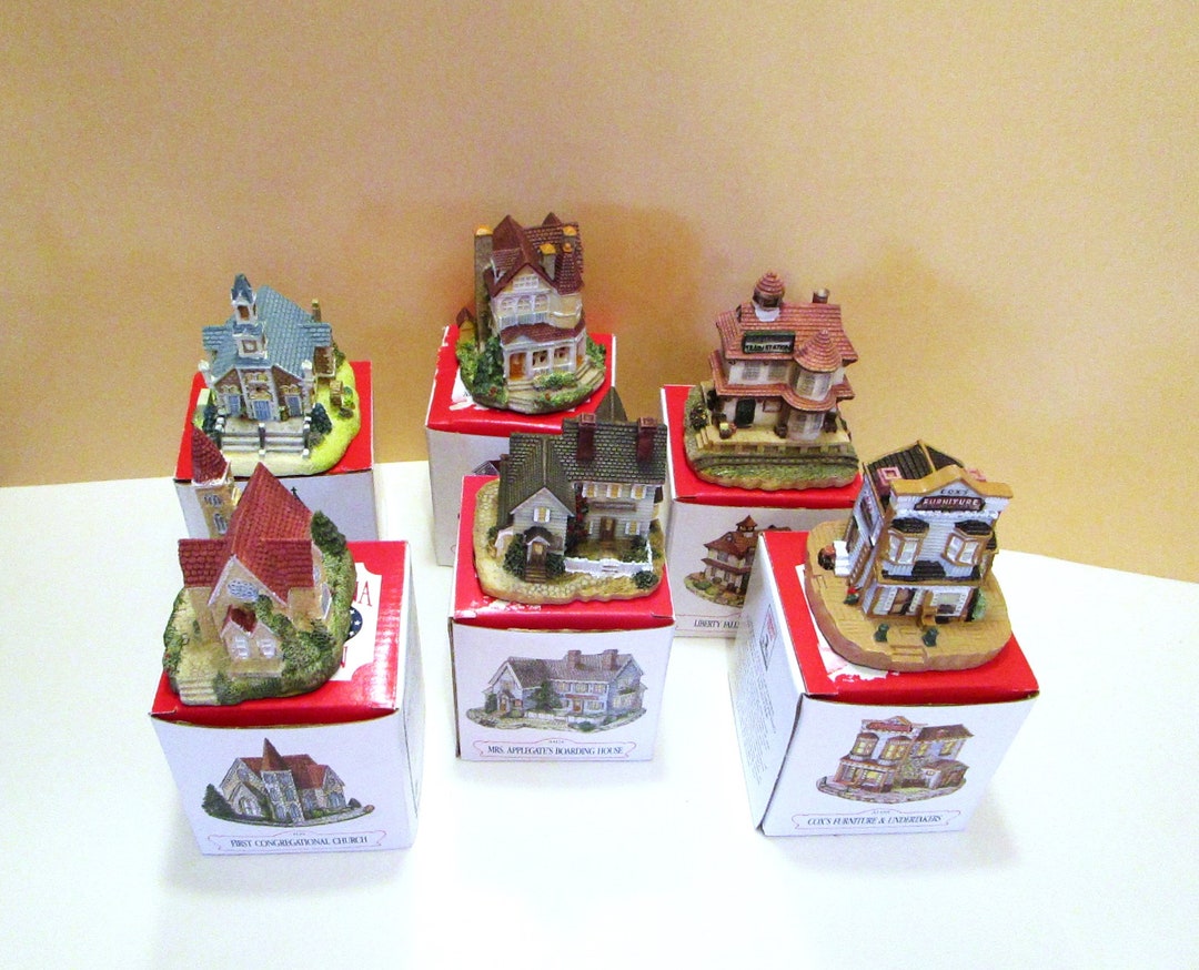 Liberty Falls Miniature Houses: Americana Collection, 1990s - Etsy