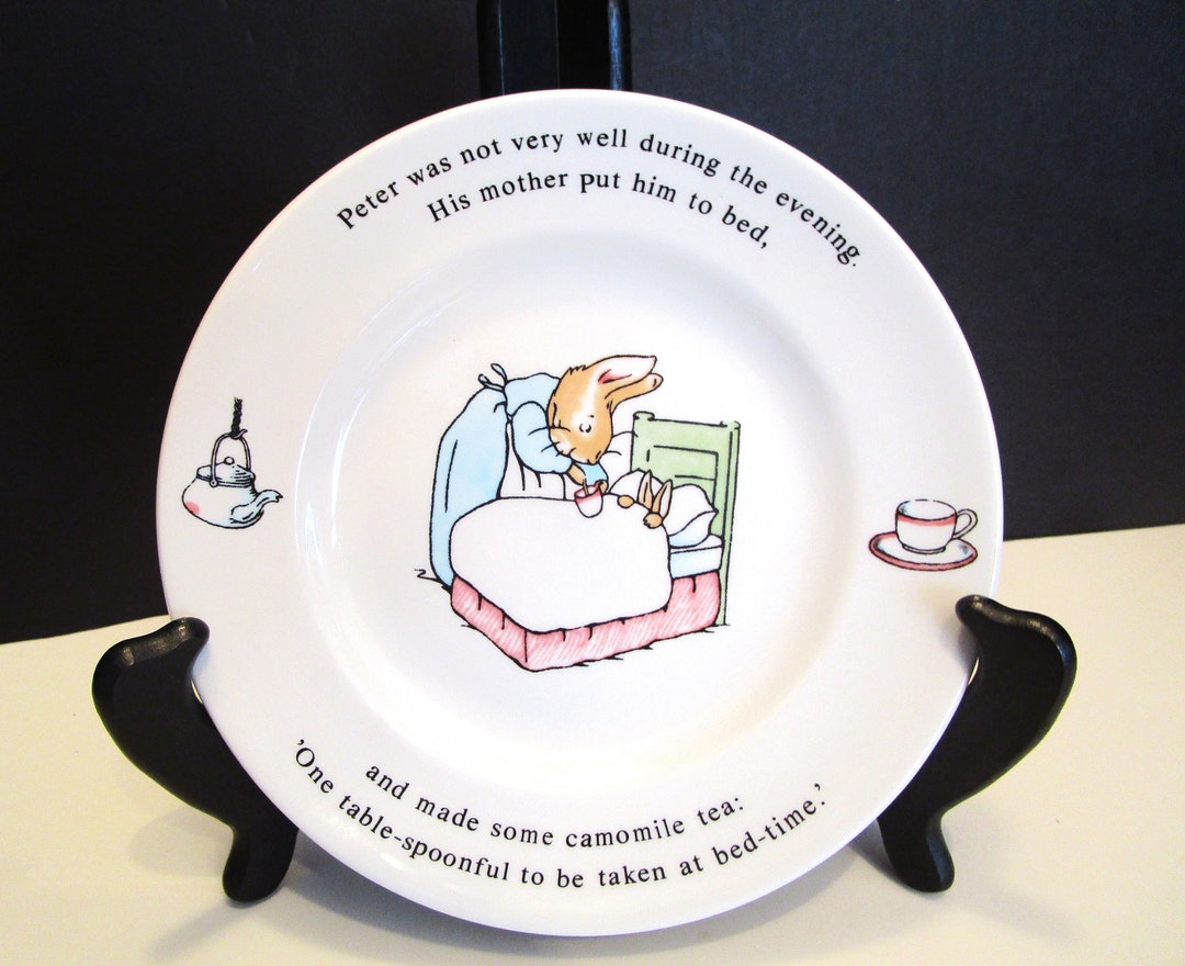 Peter Rabbit Wedgwood Plate, Wedgwood Plate Peter Rabbit Beatrix Potter ...