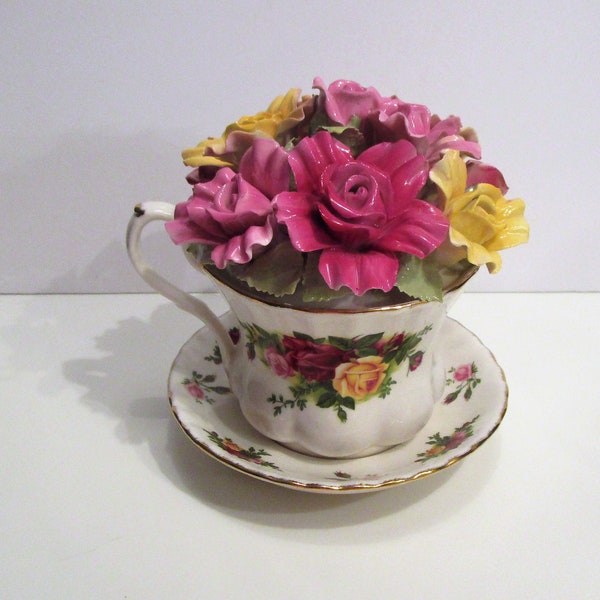 Royal Albert Old Country Roses Music Box - Etsy