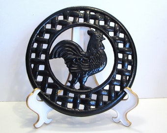 Vintage Cast Iron Rooster Trivet/wall Decor Midwest Products Co. - Etsy