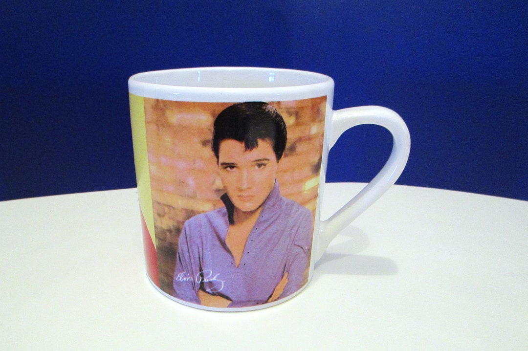 Elvis Presley Mug Oversized, Elvis Presley Signature Product Just for ...