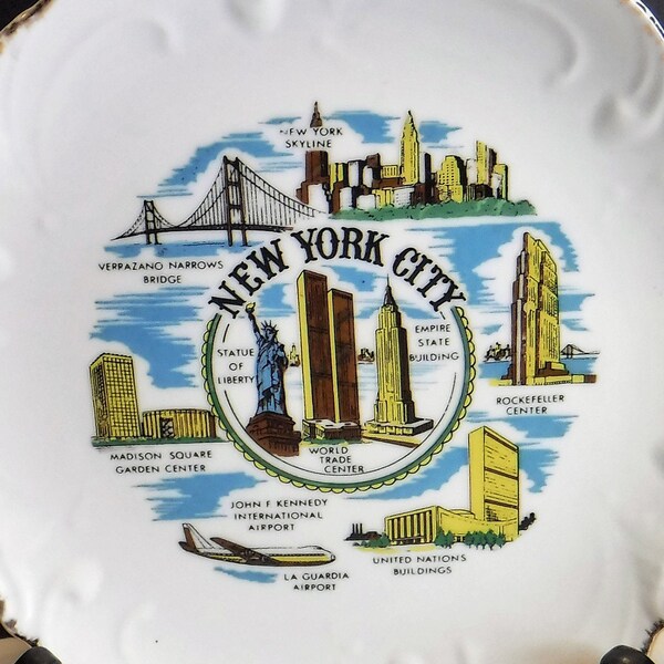New York Plate - Etsy