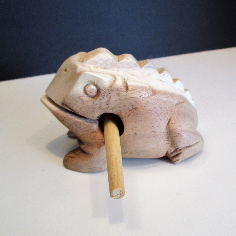 Wooden Frog Instrument - Etsy