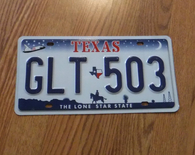 Texas License Plate, License Plate, Wall License Plate Decor, Lone Star ...