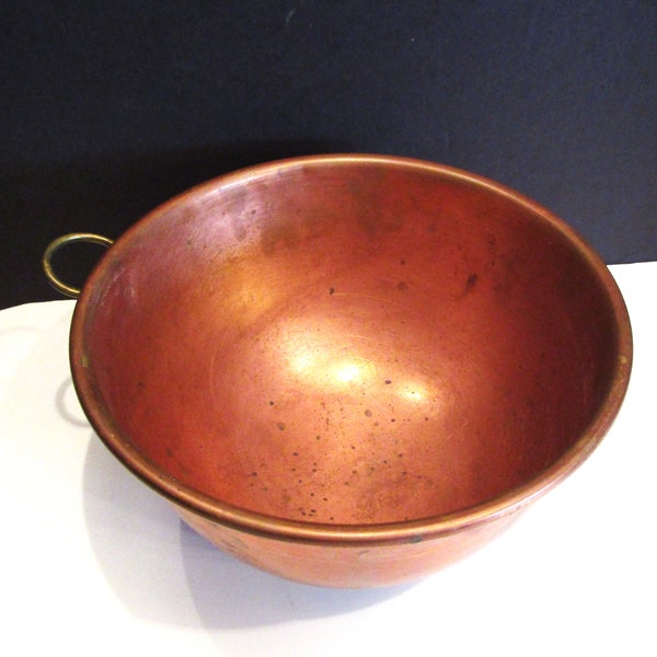 Antique Copper Bowl - Etsy