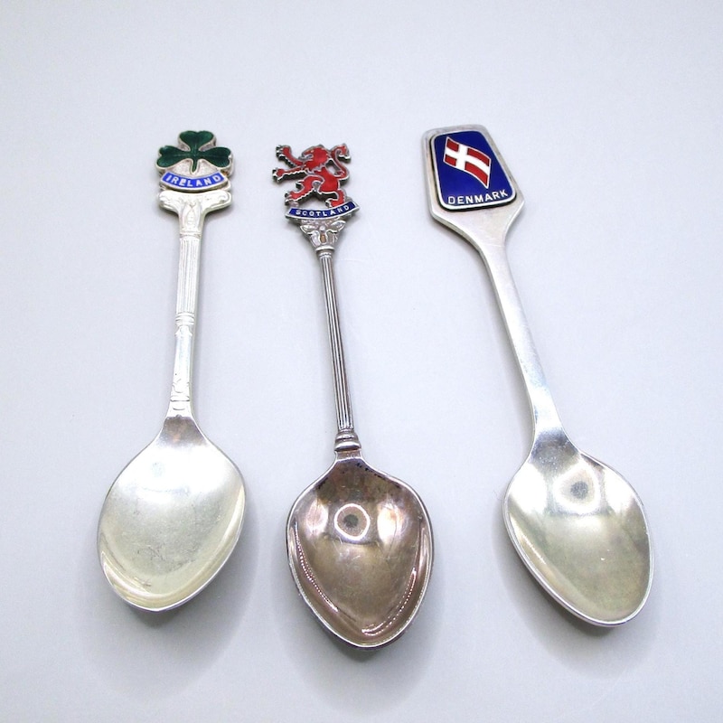 Souvenir Spoon Denmark - Etsy