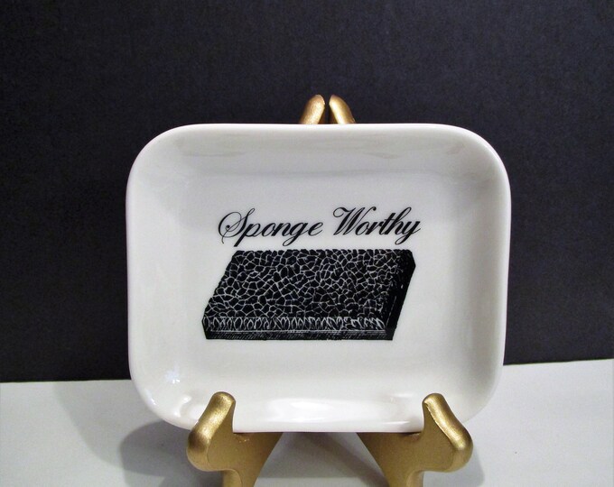 Seinfeld's Sponge Worthy Dish, Sponge Worthy, Kitchen Sponge Soap Dish ...