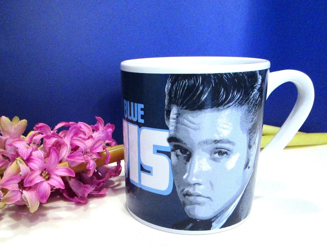 Elvis Presley Moody Blue Mug Oversized, Elvis Presley Signature Product ...