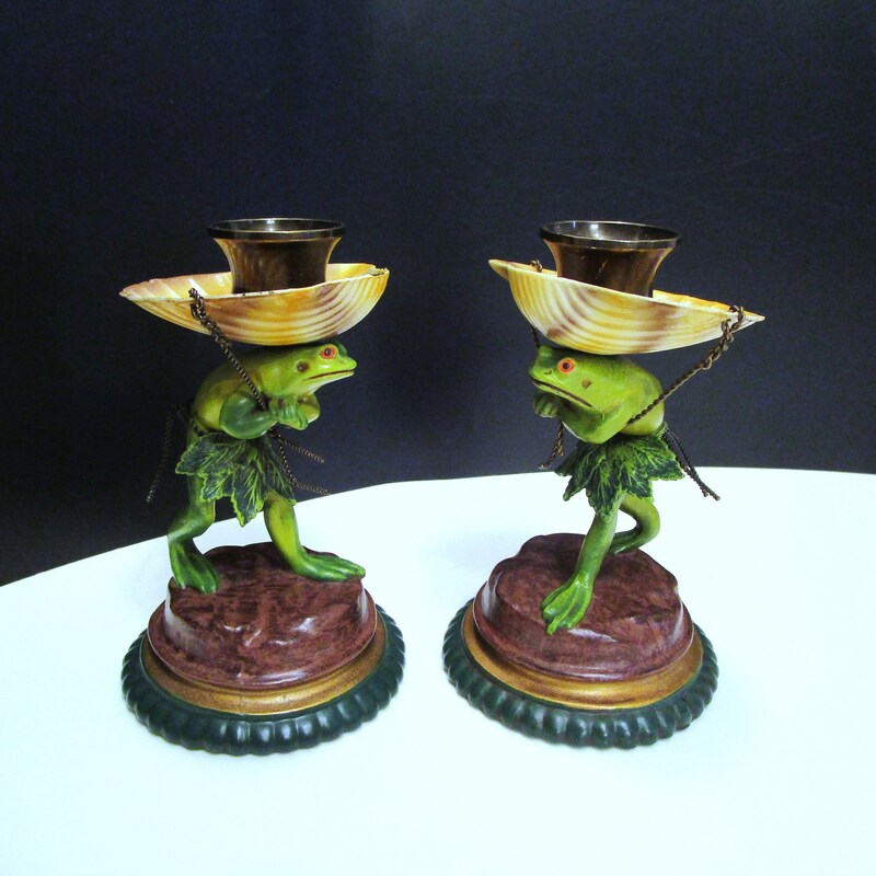 Frog Candlestick - Etsy
