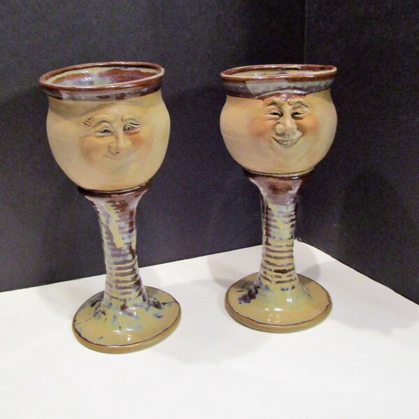 Pottery Goblets - Etsy
