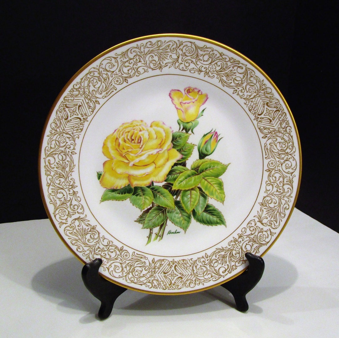 Edward Marshall Boehm Rose Collection the Peace Rose, Boehm Yellow Rose ...