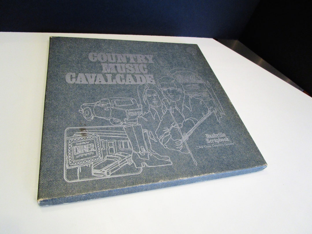 70s Country Music Vinyl Records: Cavalcade, Nashville Scrapbook (3 Lps ...