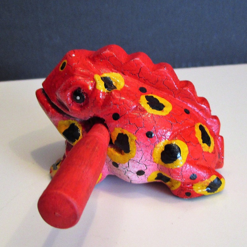 Wooden Frog Instrument - Etsy
