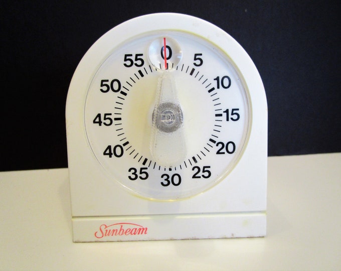Sunbeam Kitchen Timer, Vintage Kitchen Timer, 60's Kitchen Décor ...
